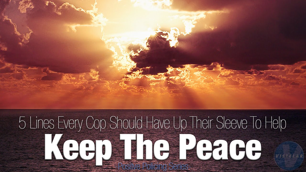 Positive Public Safety: 5 Lines Every Public Safety Professional Can ...